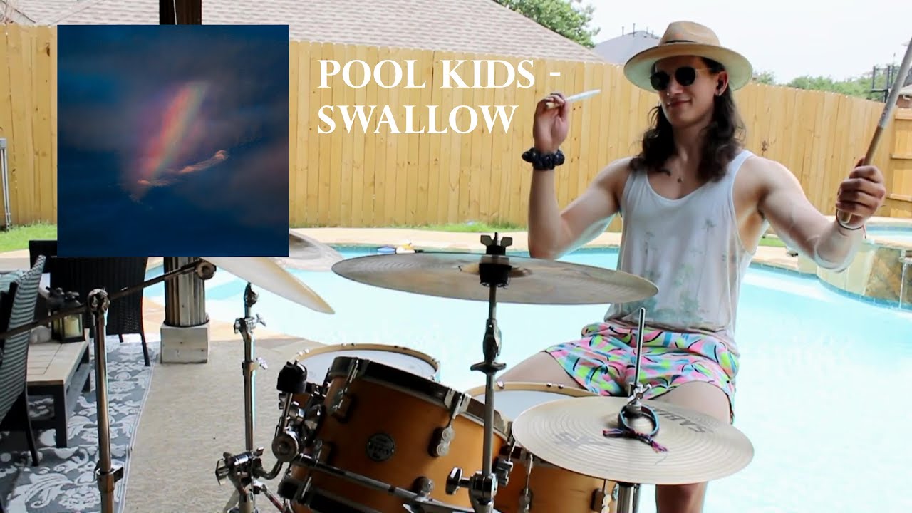Pool Kids - Swallow (DRUM COVER) - YouTube
