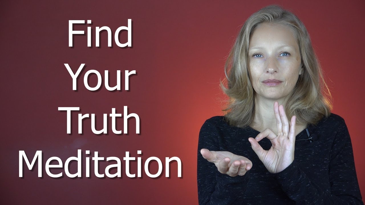 Find Your Truth Meditation (A Guided Meditation for Finding Your Life's ...