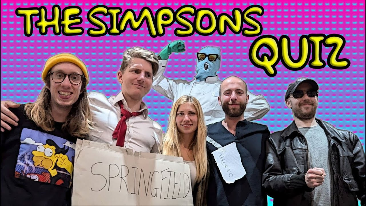 The Perfectly Cromulent Simpsons Quiz - YouTube