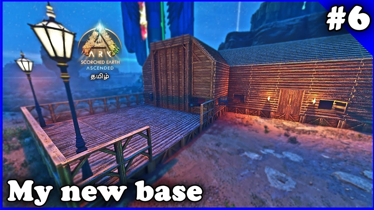Build My New Base | I Taming 7 Dinos IN ARK Ascended! Tamil🔥[EPISODE 6 ...