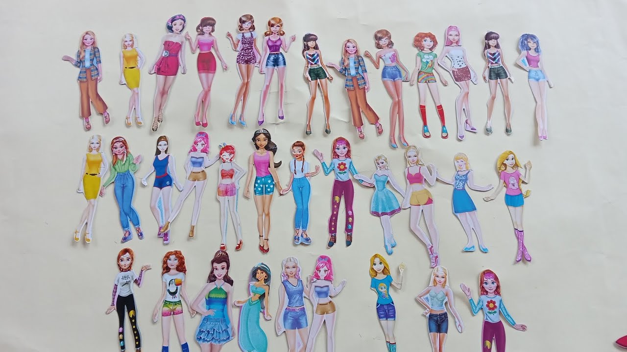MAINAN BONEKA KERTAS | PERKUMPULAN BP BP AN | HANGOUT WITH PAPER DOLL ...
