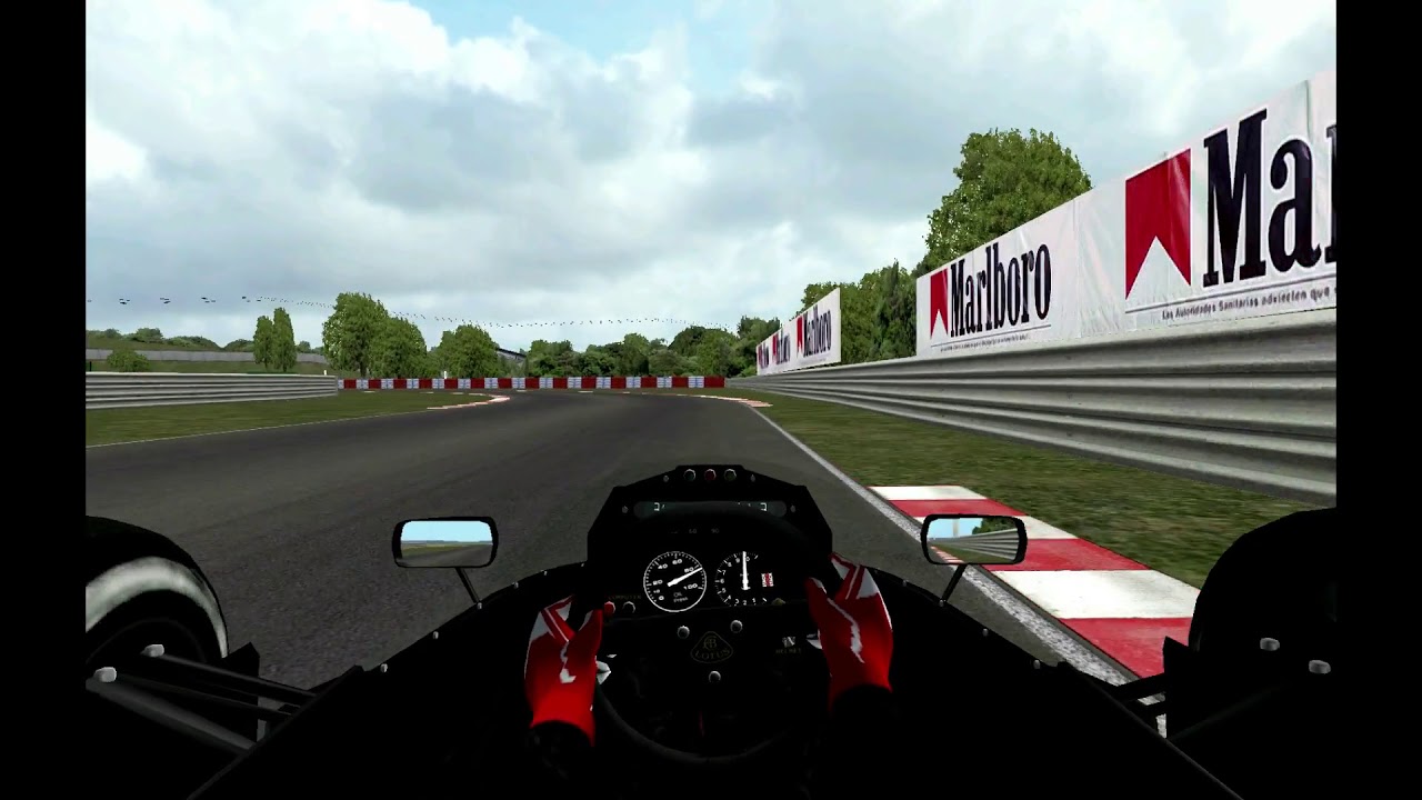 Teste lotus 86 F1 Challenge 99-02 - YouTube