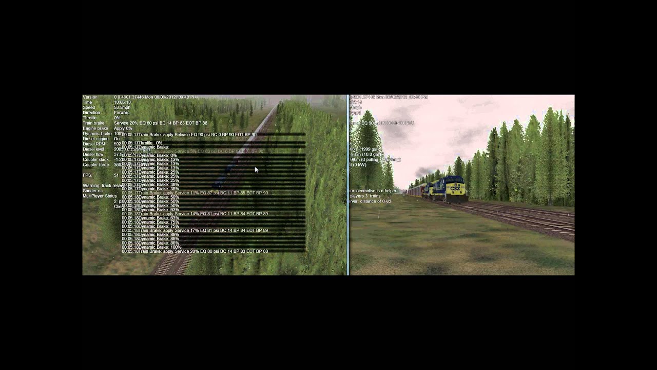 OpenRails MultiPlayer Helper Add/Release - YouTube