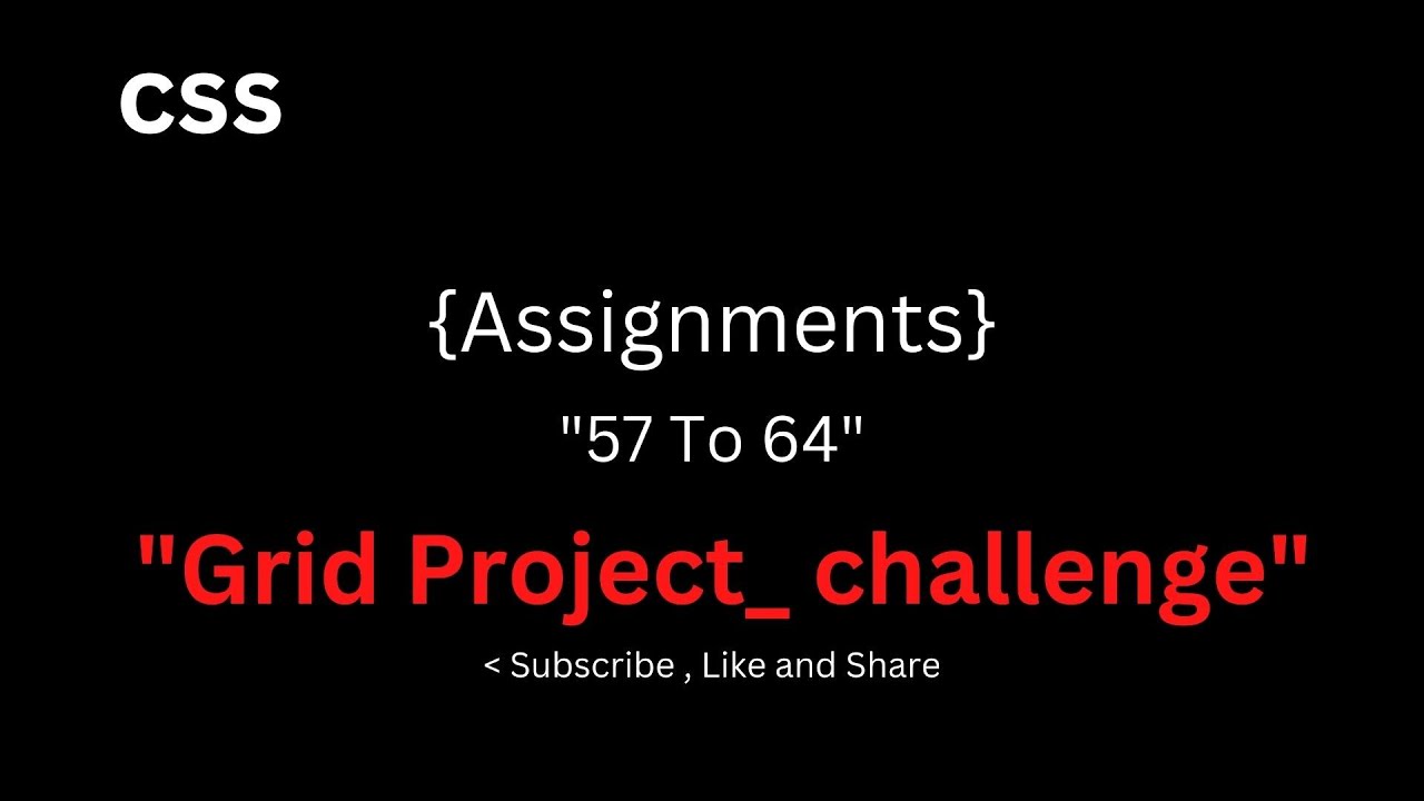 حل تكليفات الزيرو ويب سكول ( CSS 57 To 64 ) { Part 3 } - YouTube