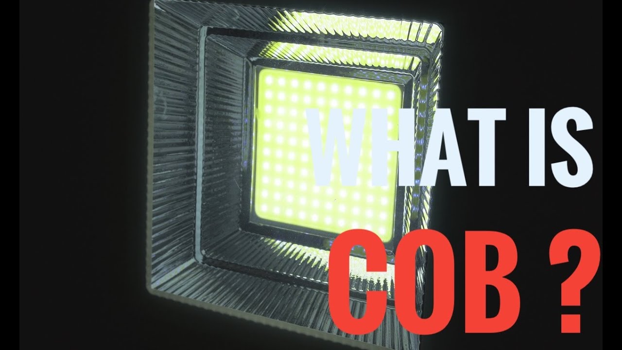 LED COB Light Source production process - YouTube