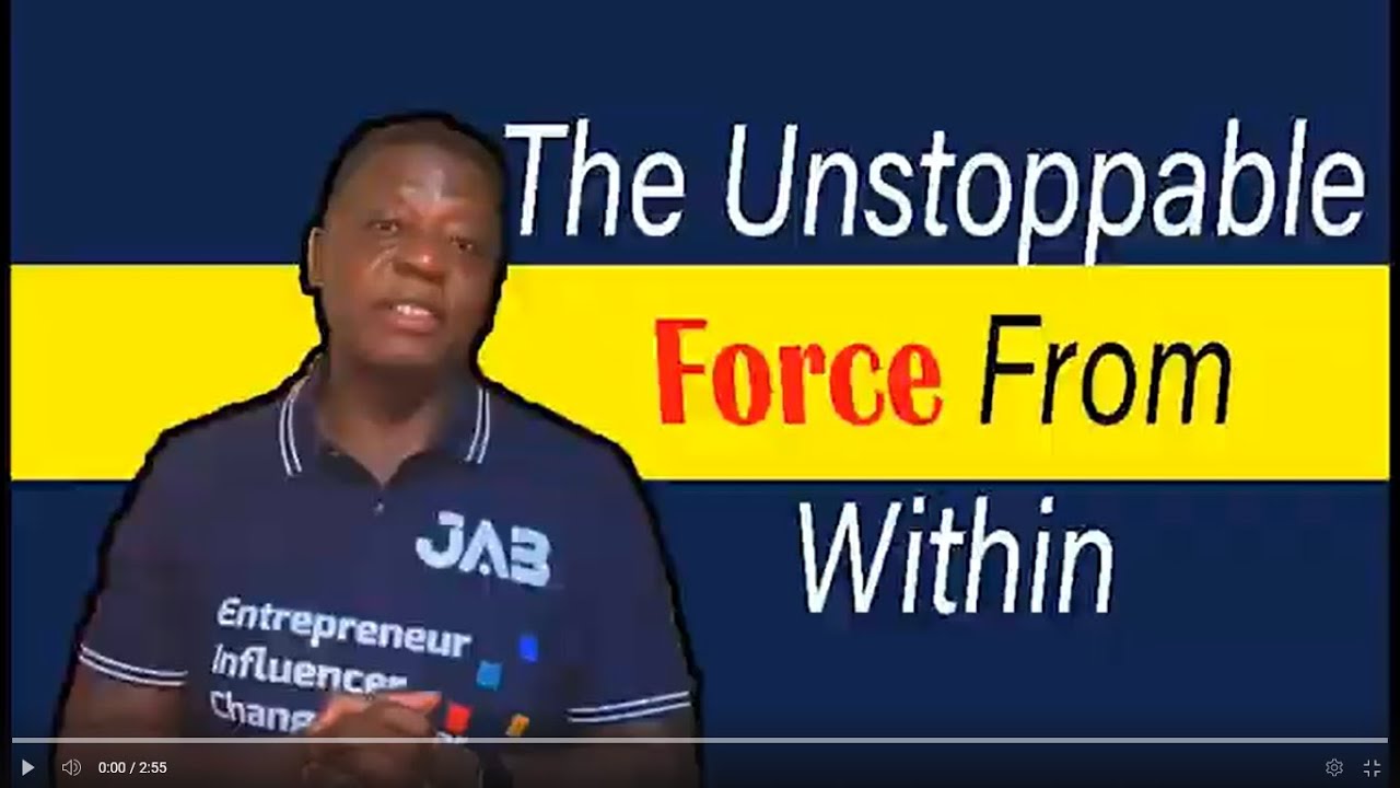 The Unstoppable Force From Within - YouTube
