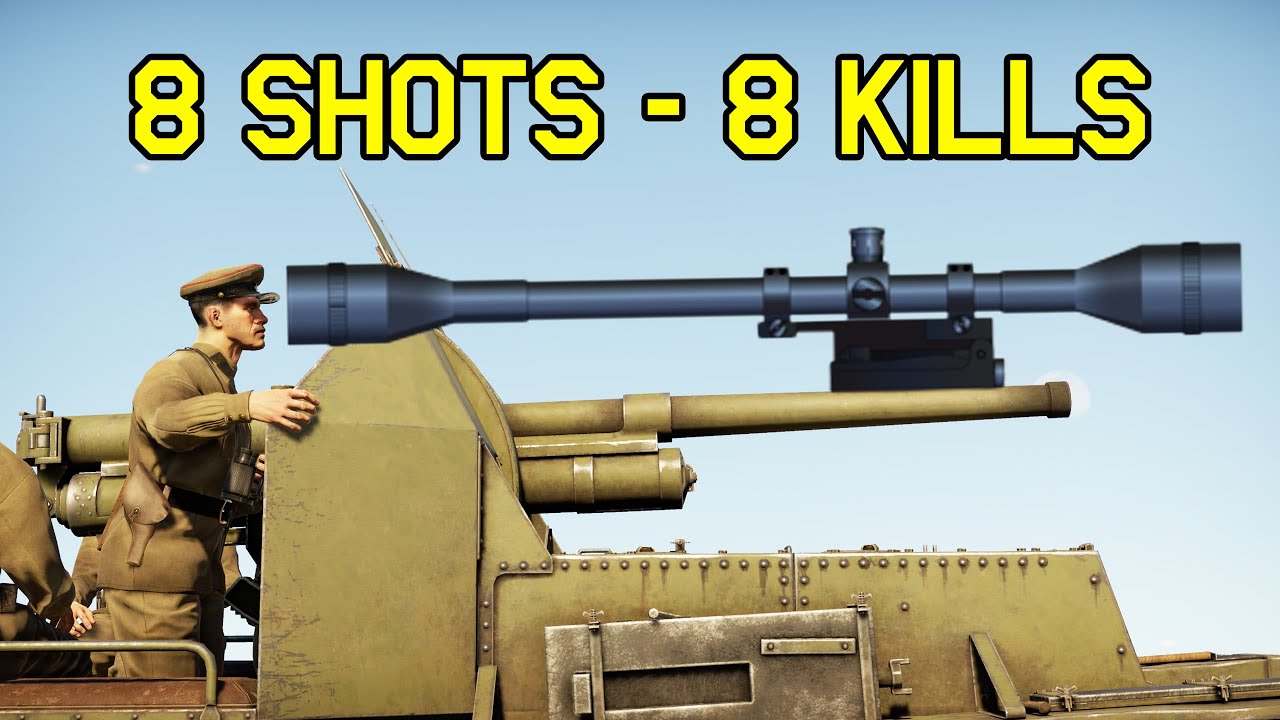 THIS TANK ONLY HAS 8 SHOTS - 8 SHOTS 8 KILLS CHALLENGE - YouTube
