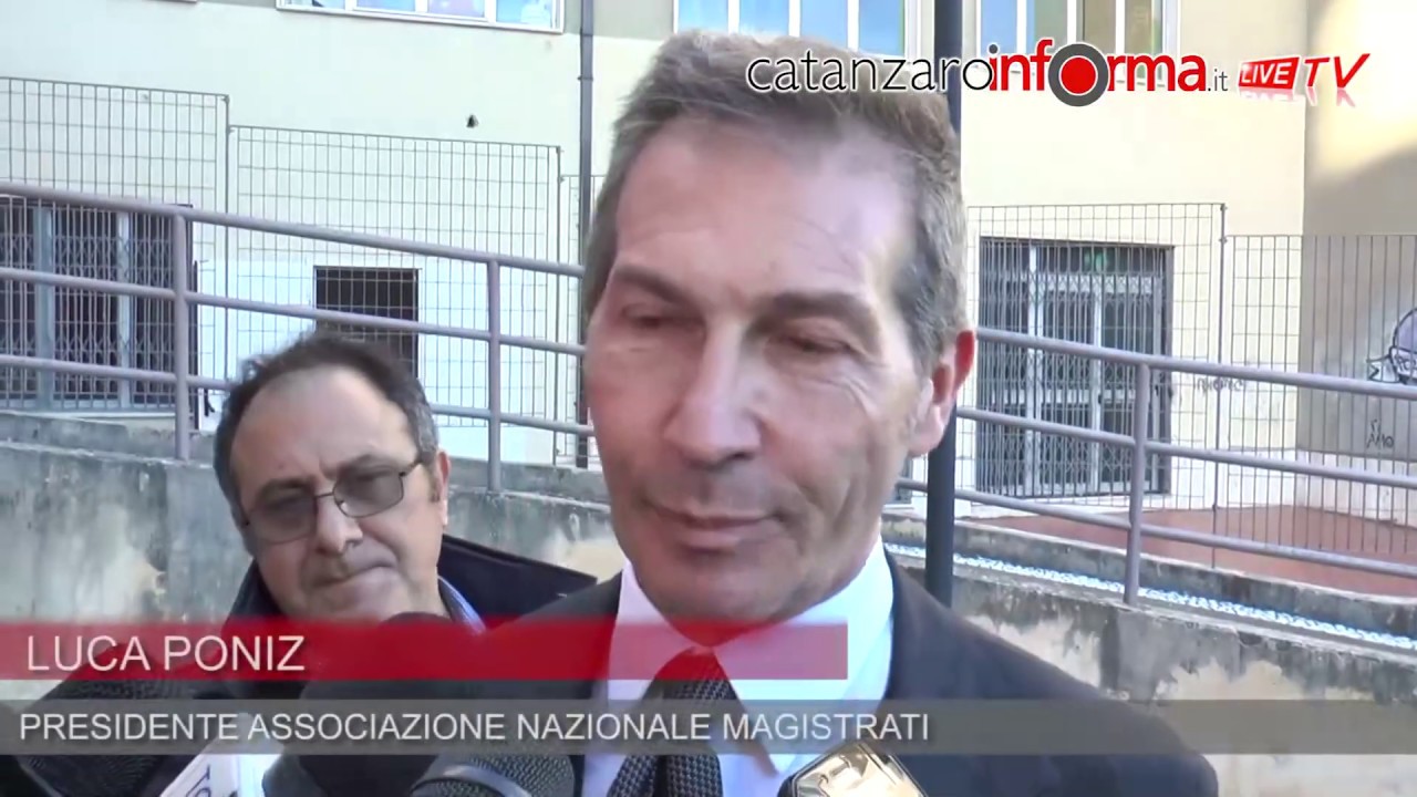 Il presidente dell'Anm Luca Poniz commenta la visita del Csm a ...
