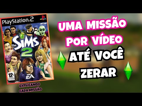 81. The Sims 2 (PS2) | Como passar da Missão: Throw a party