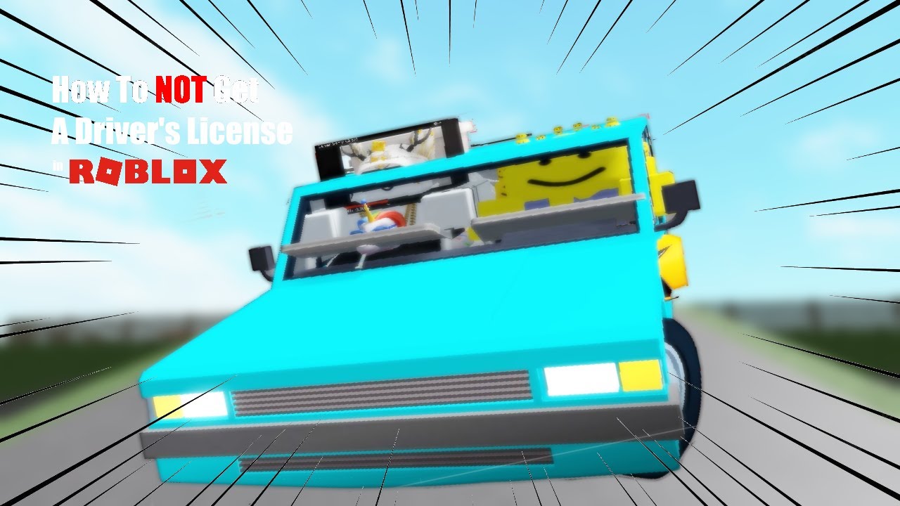How to NOT get a Driver's License [ROBLOX Car-Obby] - YouTube
