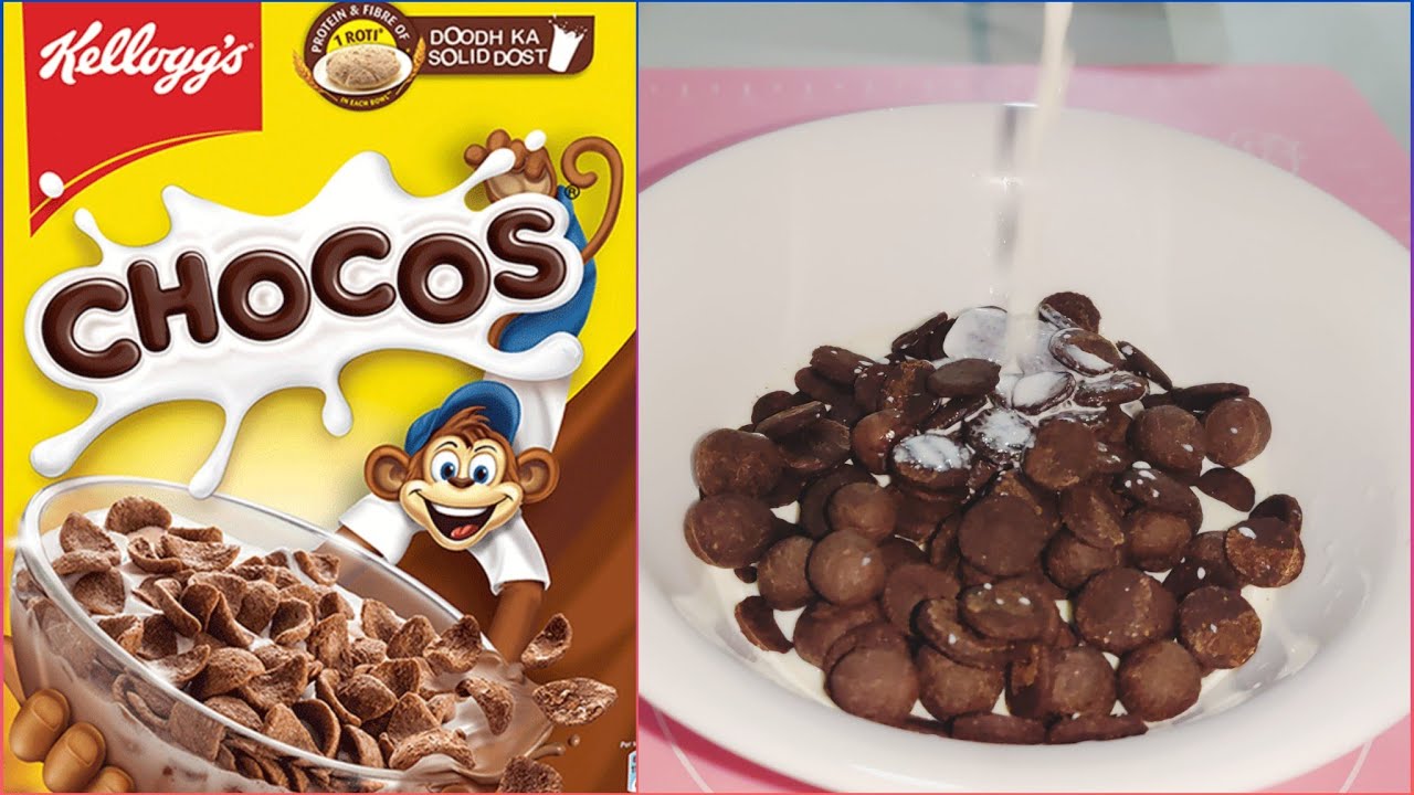 Kelloggs Chocos Recipe | Chocos made with & without OVEN | Anjum's Food ...