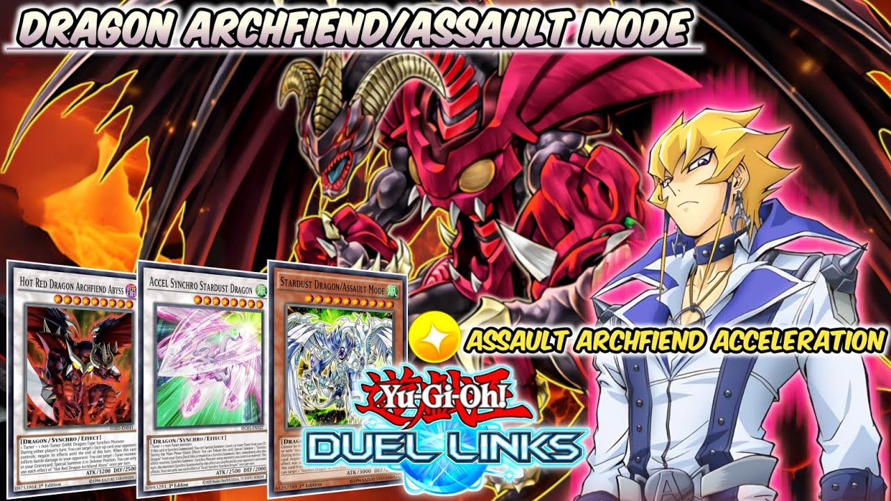 RED DRAGON ARCHFIEND/ASSAULT MODE | New Support & New Skill JACK | Yu ...