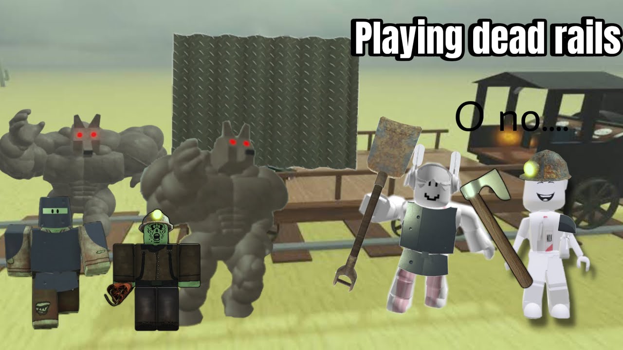 Playing dead rails (died in most unexpected way) - Milk and shake - YouTube