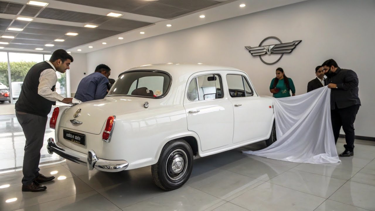"2025 Hindustan Ambassador Launch! India's Royal Car is BACK with a ...