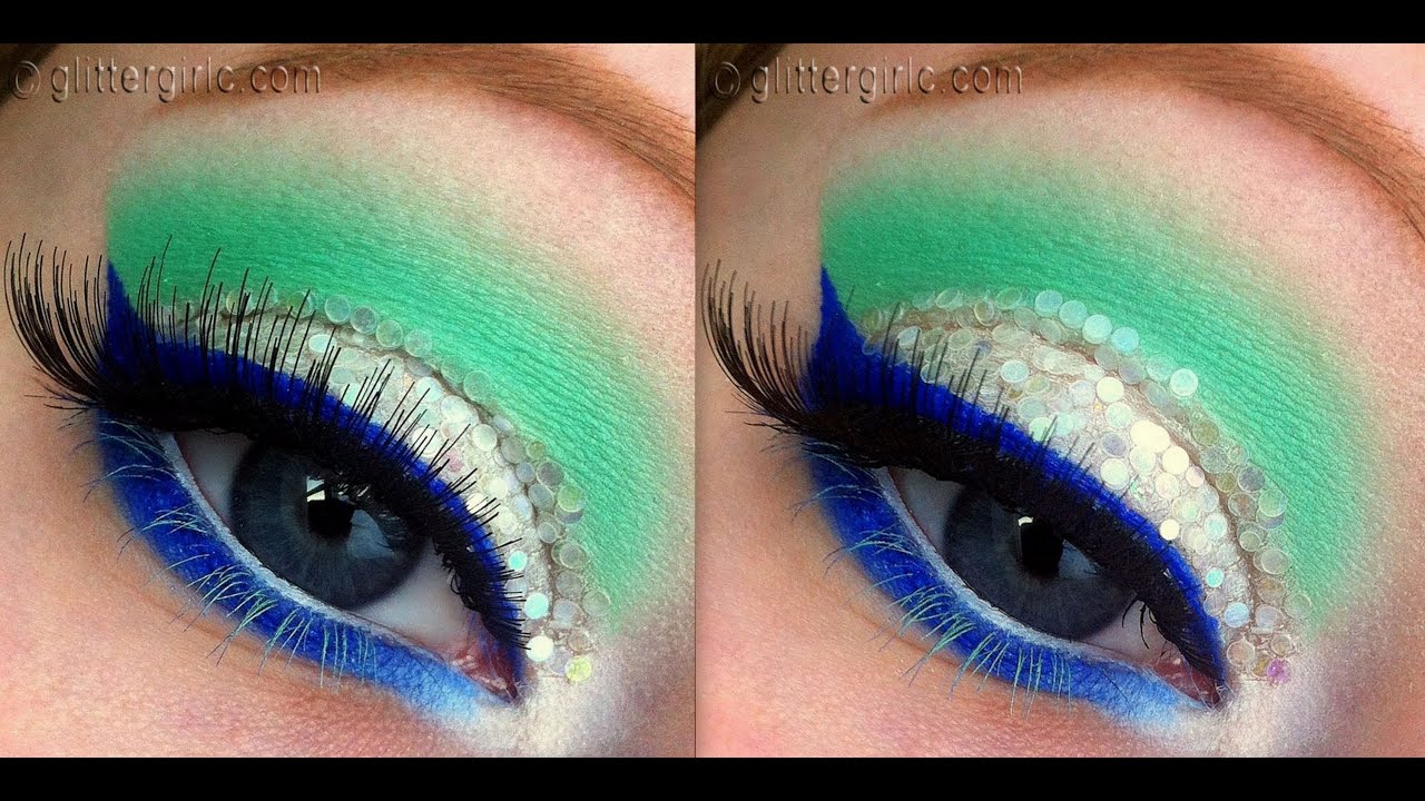Ice Queen Makeup Tutorial - YouTube