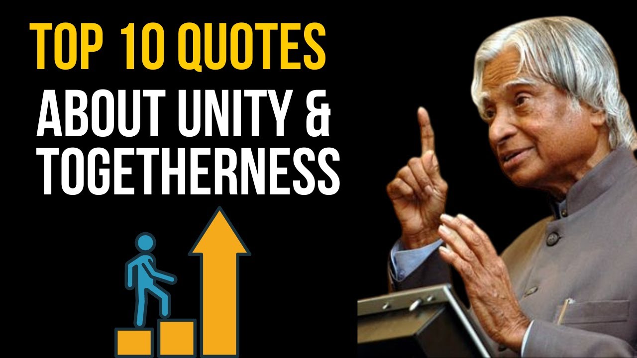 "APJ Abdul Kalam's Top 10 Inspirational Quotes on Unity and ...