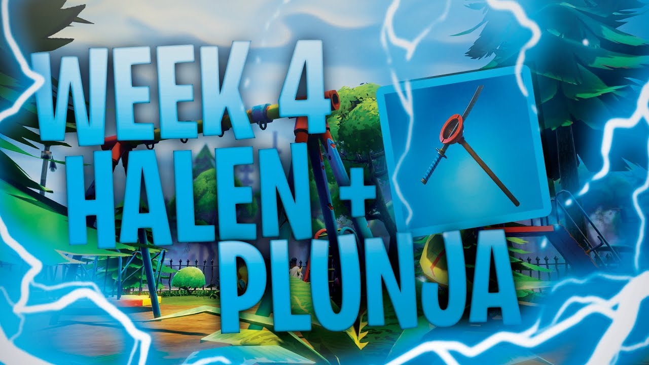WEEK 4 HALEN + PLUNJA - FORTNITE LIVESTREAM 16-3-2018 - YouTube