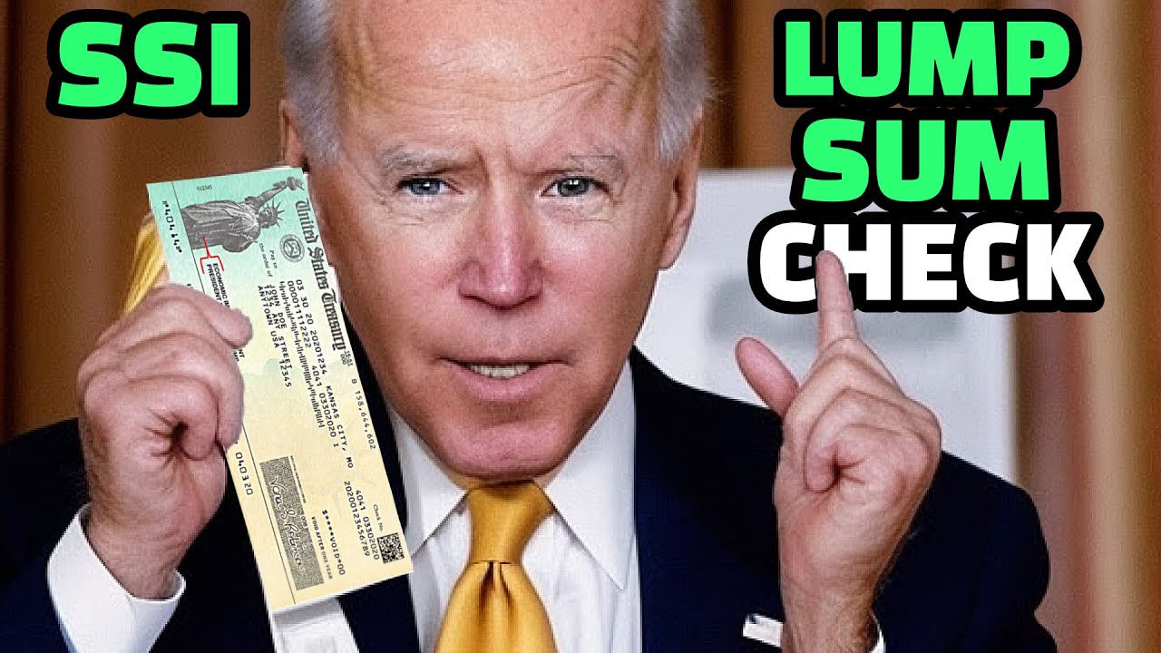 Stimulus Check Update! Lump Sum Check for SSI SSDI, How to Get ...