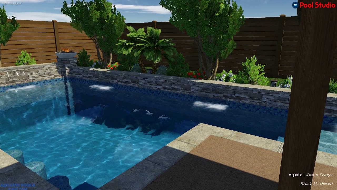 Pool Studio - 3D Swimming Pool Design Software - YouTube