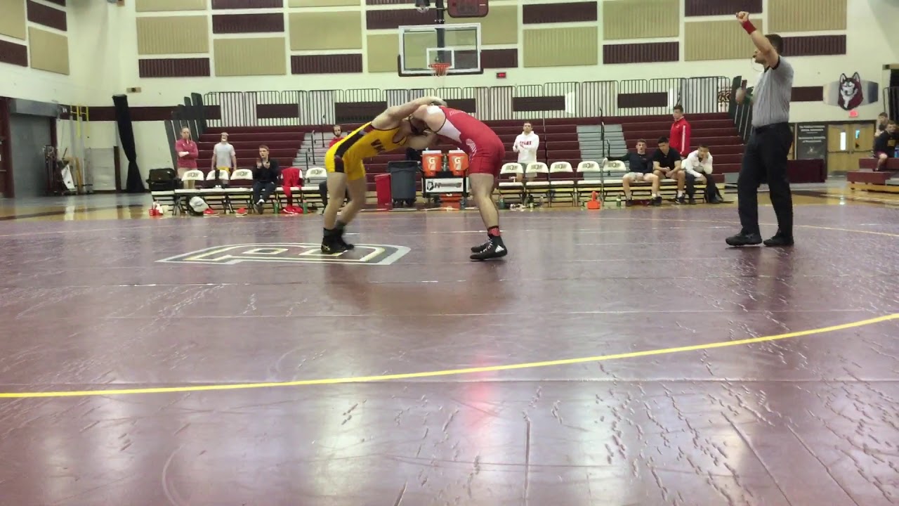 184 lbs: Joe Toci (SHU) vs Chris Beck (VMI) - YouTube