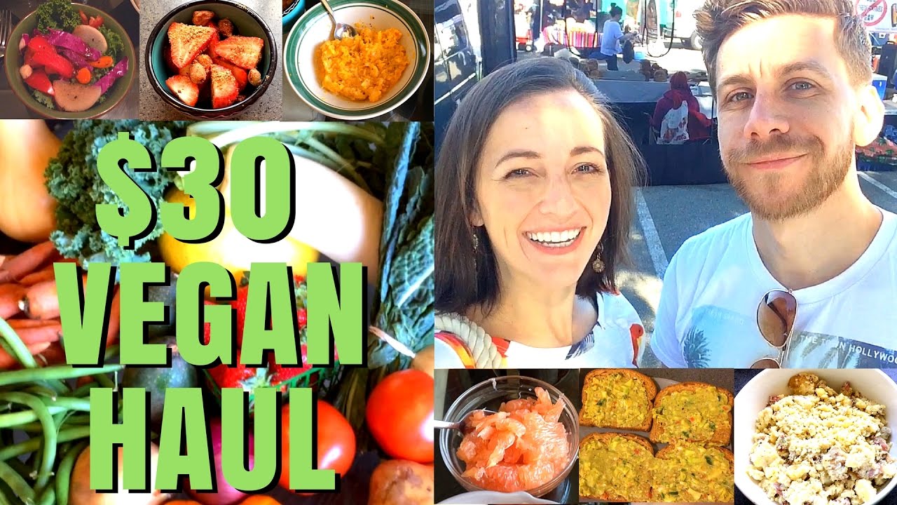 $30 VEGAN HAUL | Is Fast Food Cheaper? - YouTube