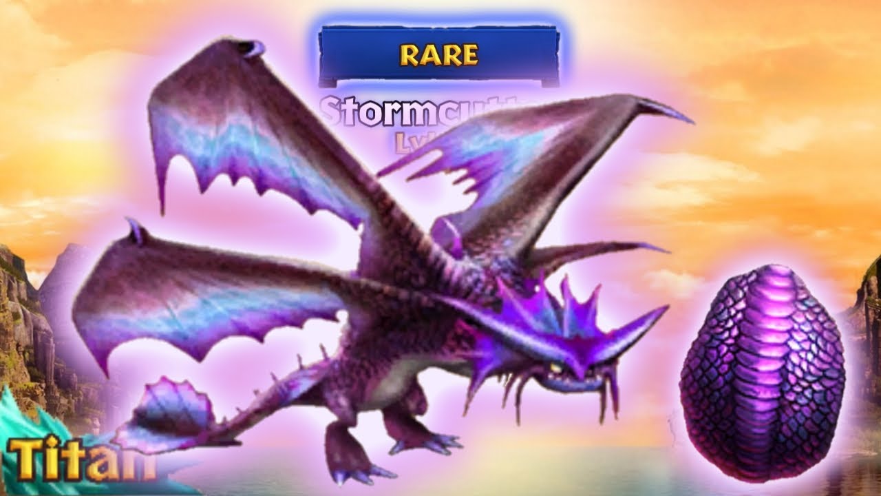 STORMCUTTER - Max Level 150 Titan Mode | Dragons: Rise of Berk - YouTube