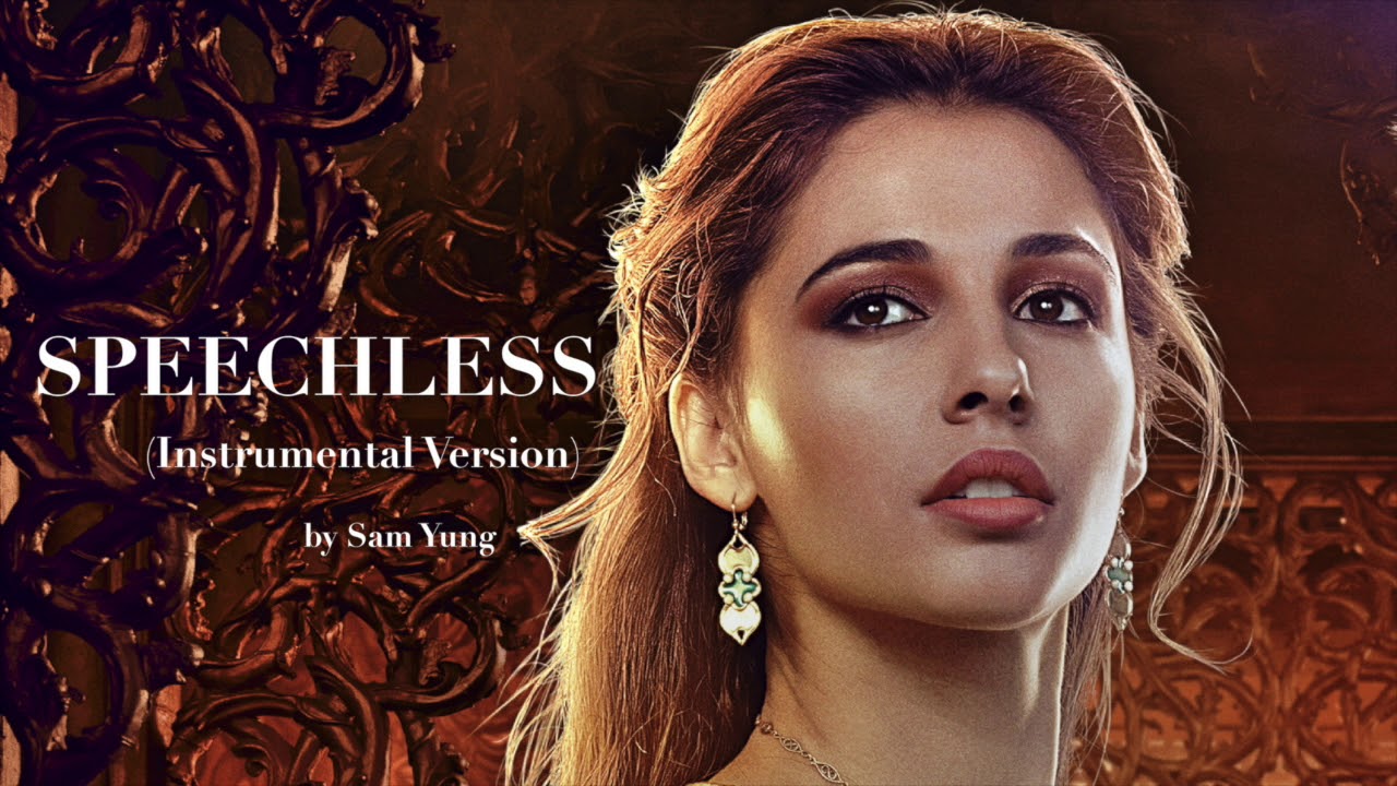 Speechless (Instrumental) - Naomi Scott - Aladdin 2019 - by Sam Yung - YouTube