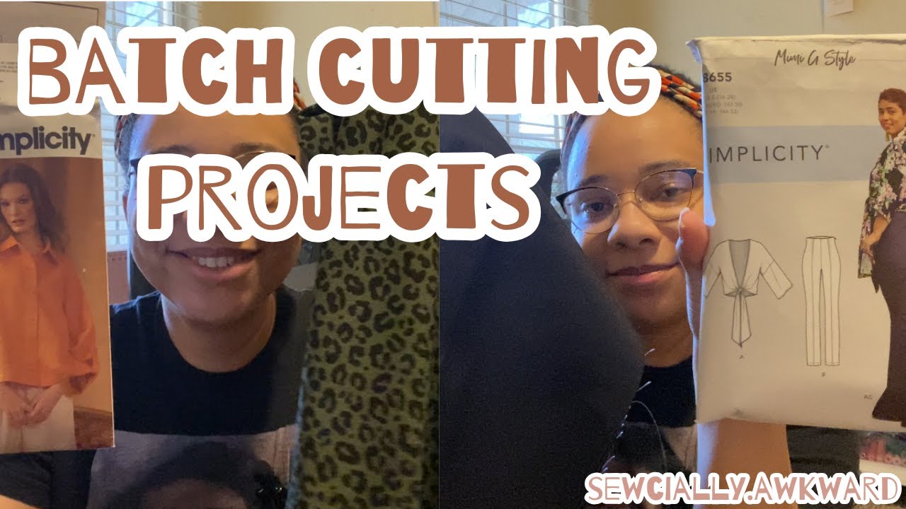 batch cut with me to get my sewjo back🤎, sewcially.awkward 🧵🪡 - YouTube