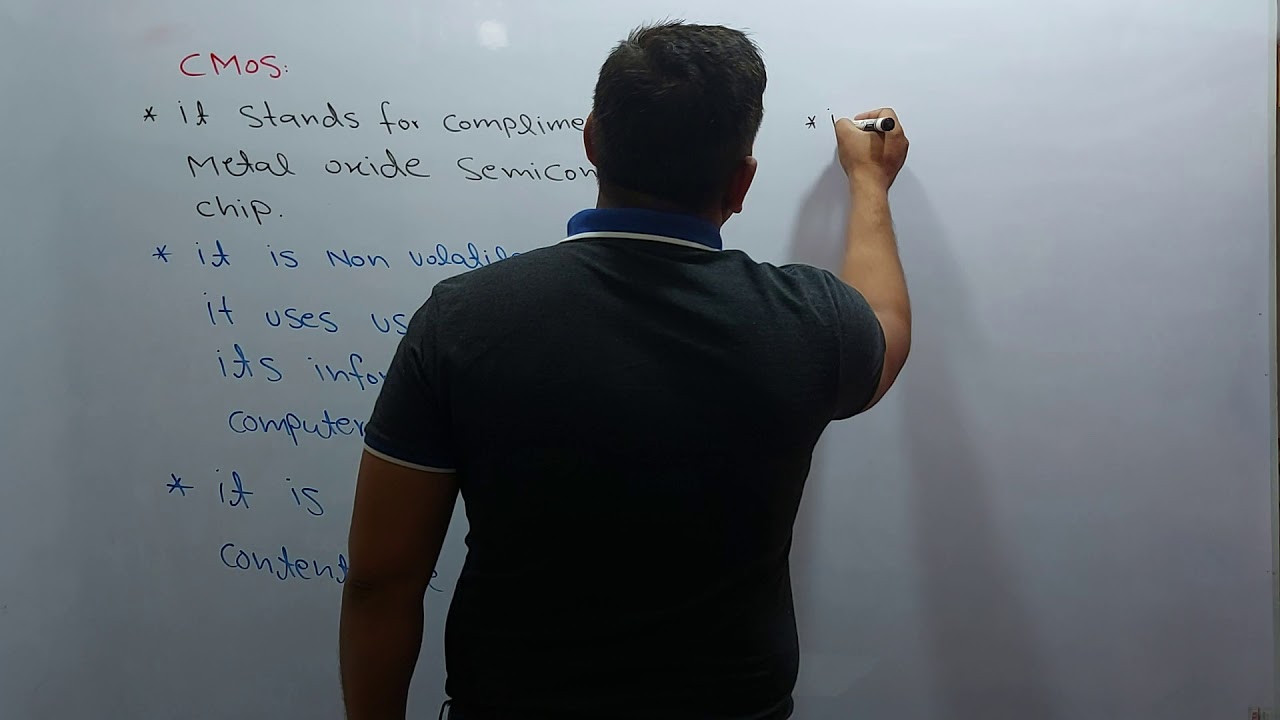 What is CMOS - YouTube