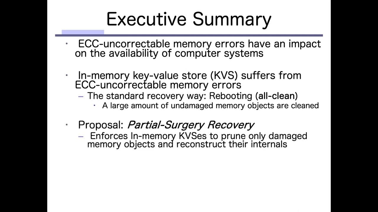 Hardening In-memory Key-value Stores against ECC-uncorrectable Memory ...