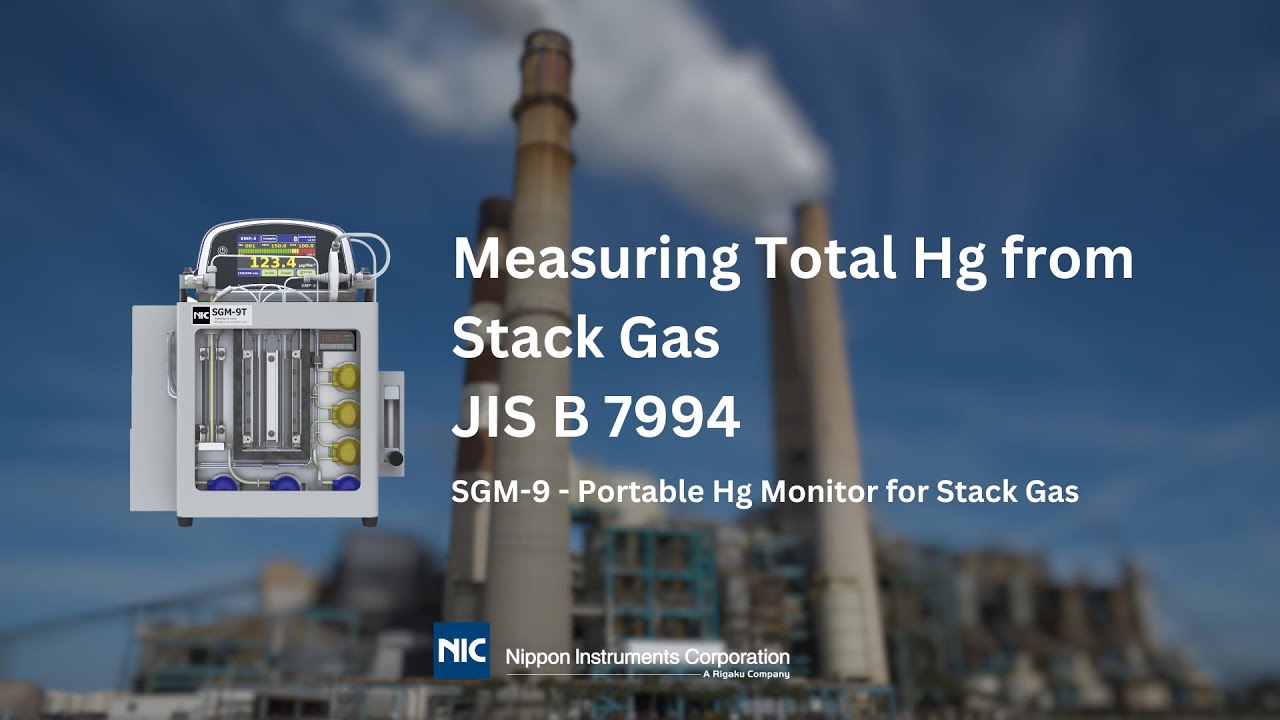 2023 - Measuring Hg from Stack Gas SGM 9 - YouTube