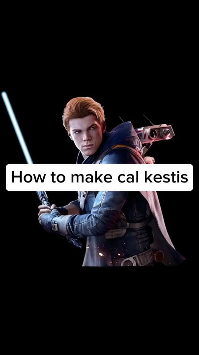 How to make cal kestis in lego - YouTube
