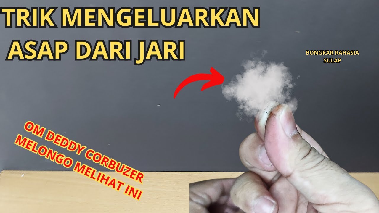 TRIK JARI BERASAP!!! SETELAH TAU PASTI SEMUA AKAN COBA!! - YouTube