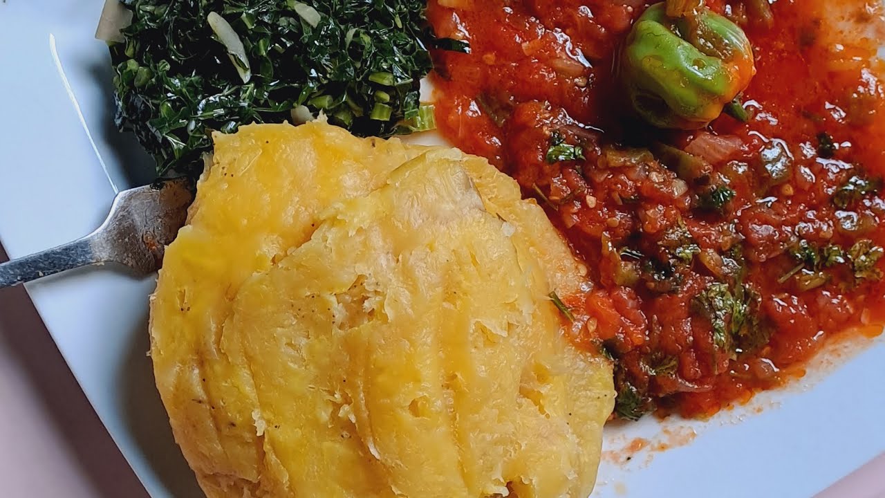 Living on a budget,cooking very delicious African traditional steamed ...