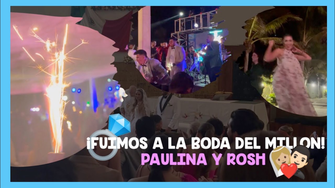 EN LA BODA DEL COMPA ROSH Y PAULINA - YouTube
