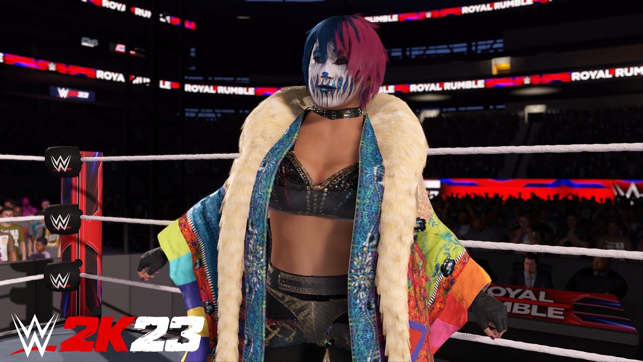 Wwe 2k23 Community Creations Asuka Updated Model And Attire Youtube