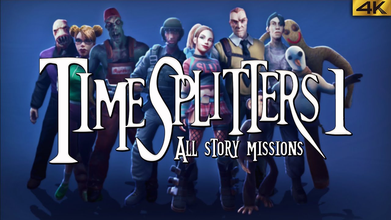 TimeSplitters 1 | All Story Missions (PS2/PCSX2) [4K60 No-Commentary ...