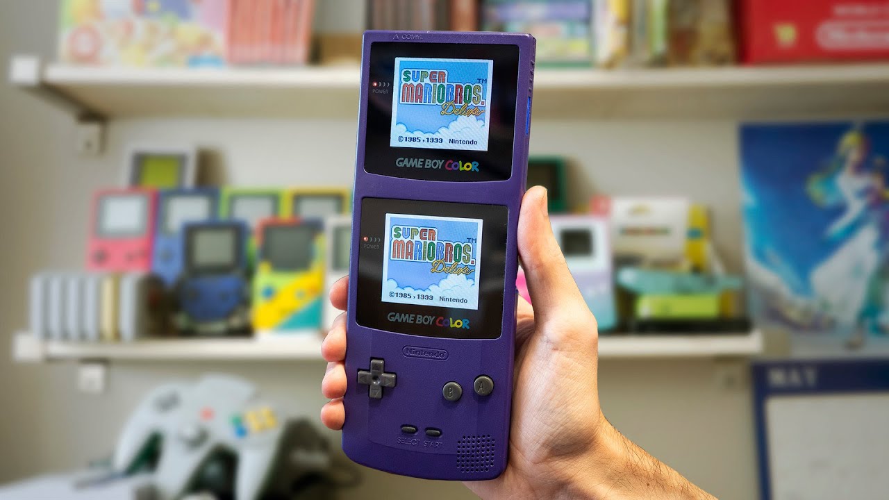 Giving the Game Boy Color Two Screens - YouTube