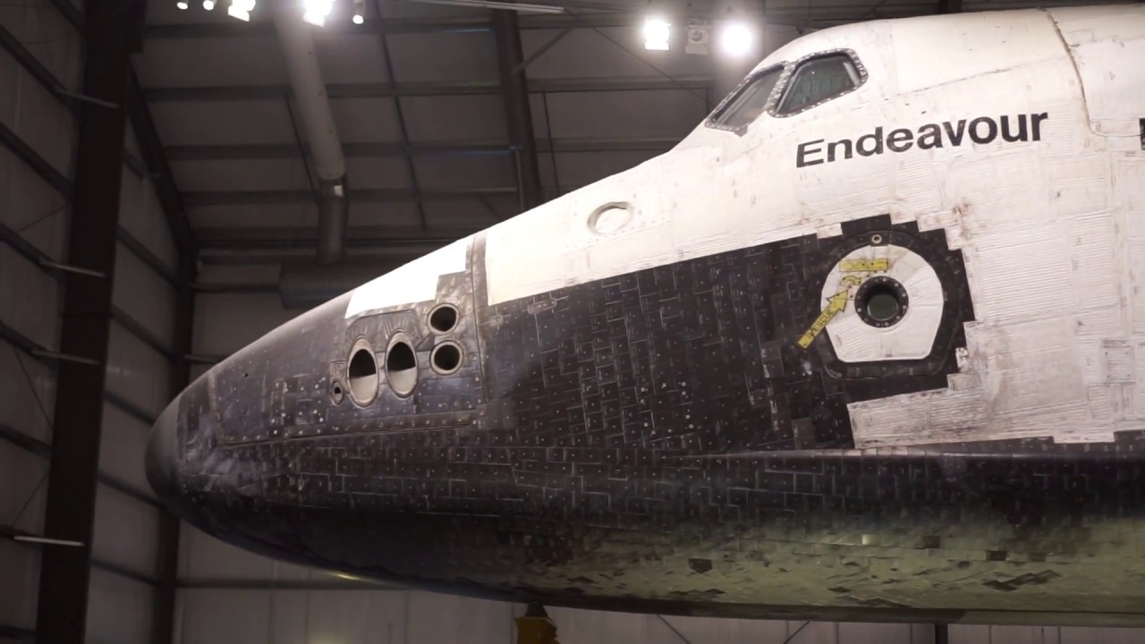 Space Shuttle Endeavour at California Science Center with Michelin ...