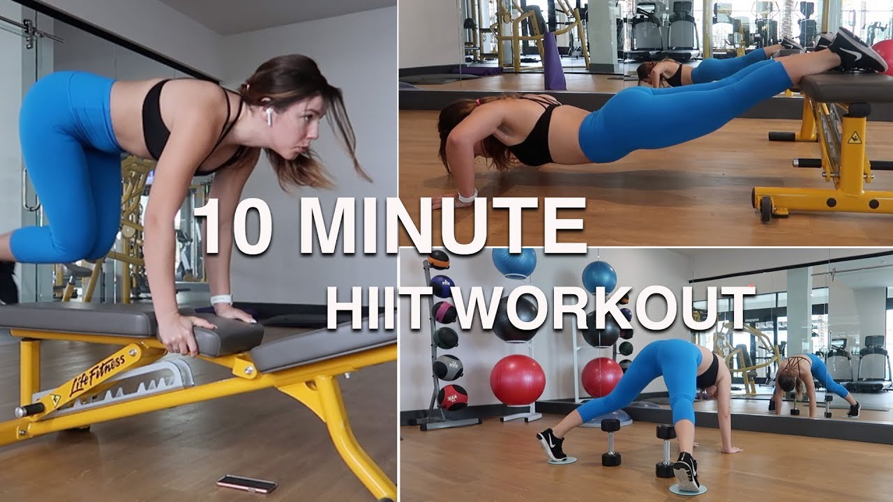 BLAST Belly Fat | HIIT & Abs Workout | Vlog - YouTube
