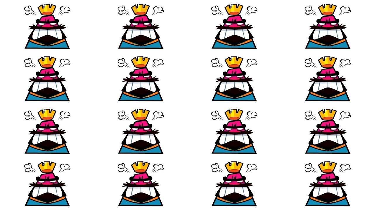 Clash Royale Angry King 1,000,000 Times (1 Million Times Meme) - YouTube