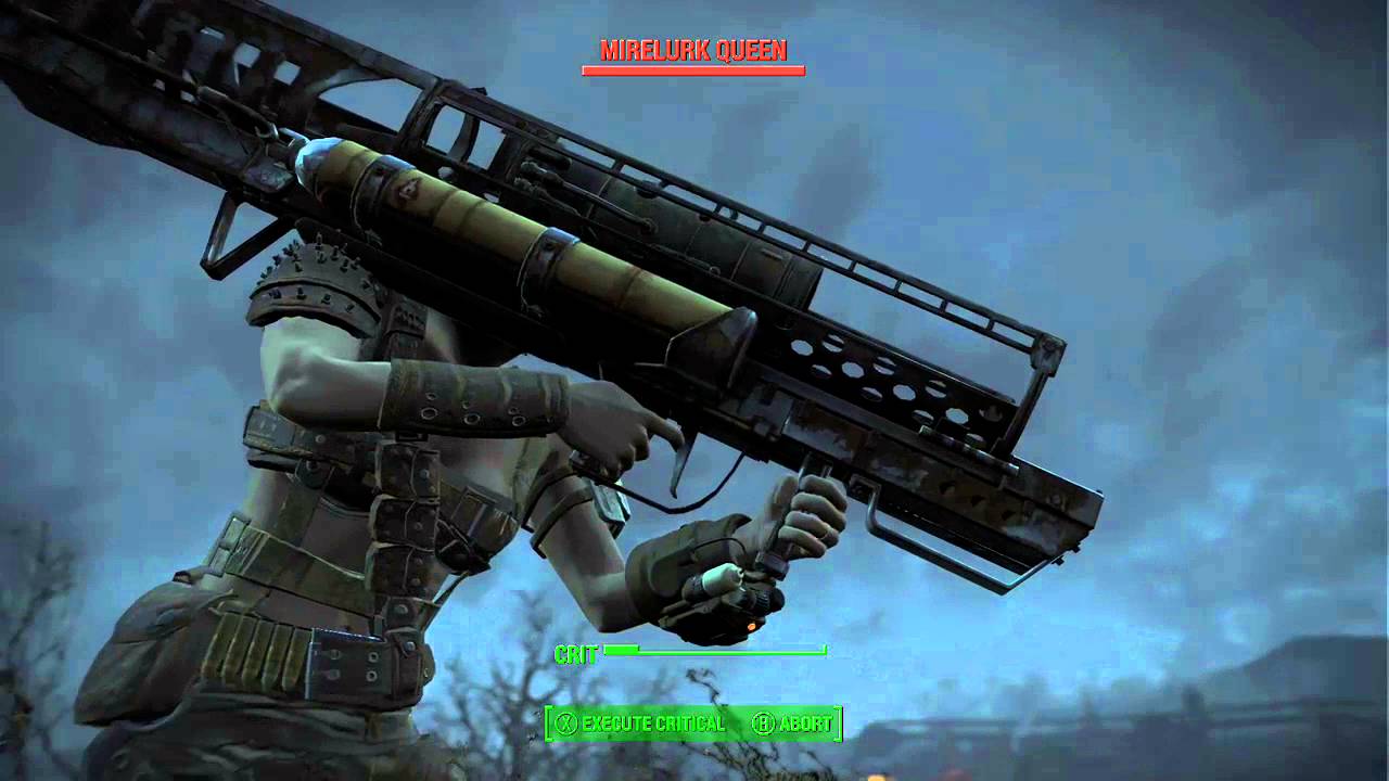 Fallout 4 - The Big Boy MIRV is so powerful it erases the alphabet ...