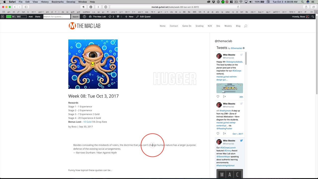 Week 08: Tue Oct 3, 2017 - YouTube