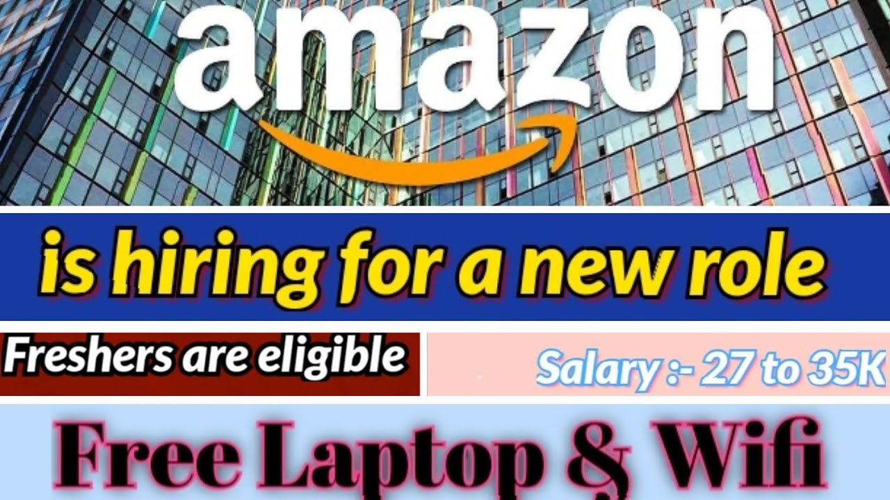 Apply here for the latest job from Amazon 🔥💥 - YouTube
