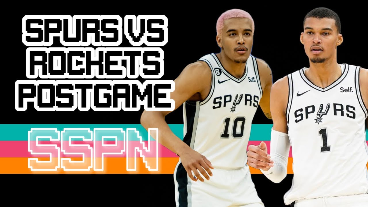 Spurs vs Rockets | Wemby's Back! | SSPN Postgame - YouTube