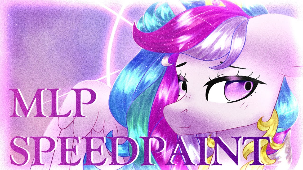 Princess Celestia & Princess Cadance Fusion | MLP Speedpaint - YouTube