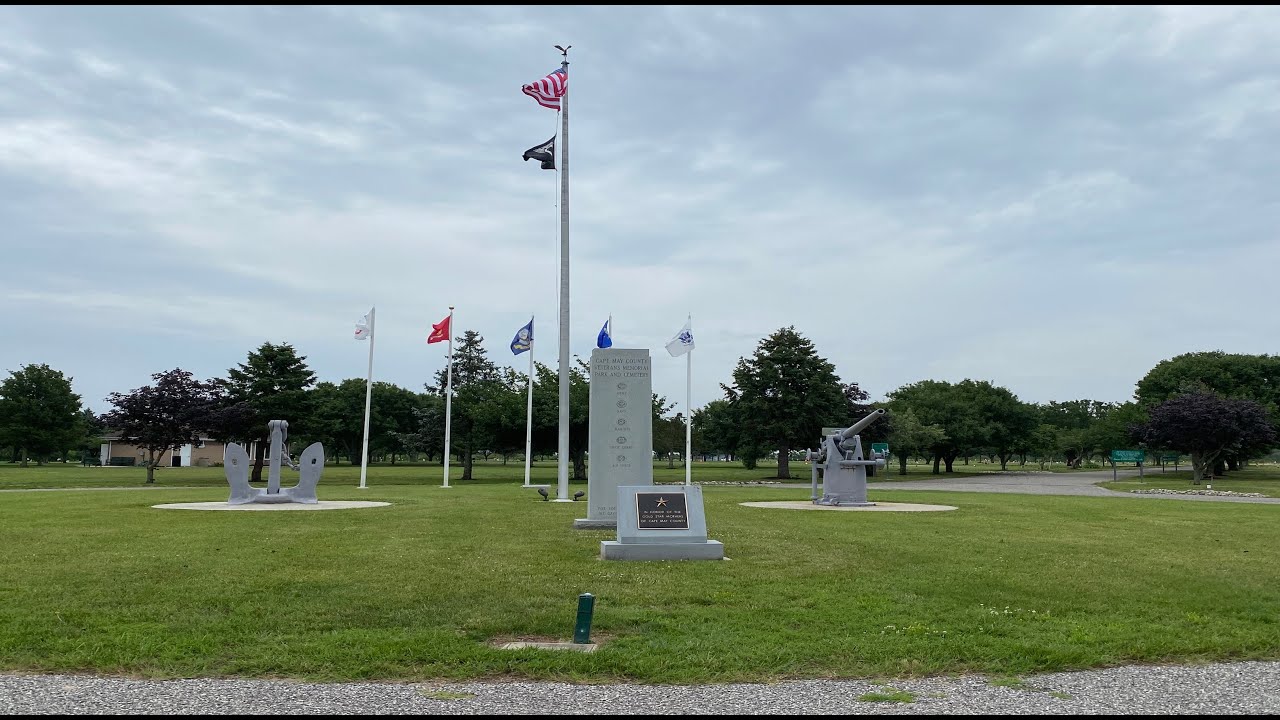 June 21, 2021 Ride to The Cape May County Veterans' Cemetery - YouTube