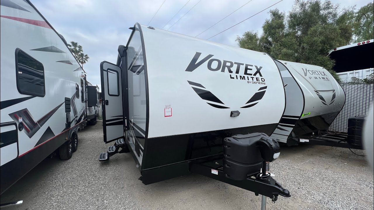 2024 Genesis Supreme Vortex VFB230 Toy Hauler! This Toy Hauler has TONS ...