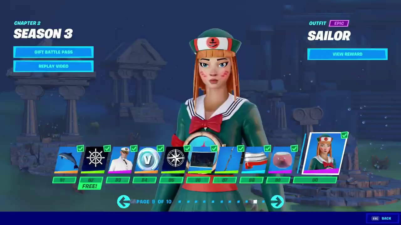 Fortnite Chapter 2 SEASON 3 BATTLE PASS CONCEPT (SEASON 3 BATTLE PASS ...