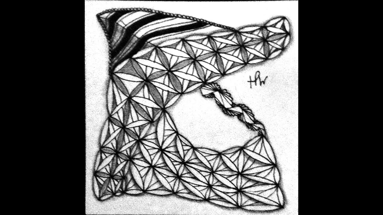 Weekly Zentangle® Tangle Video-FIFE-November, 2015 - YouTube